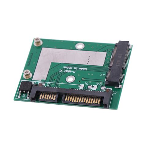 HOT MSATA SSD To 2 5inch SATA 6 0 Gps Adapter Converter Card Module Board Mini Pcie Ssd