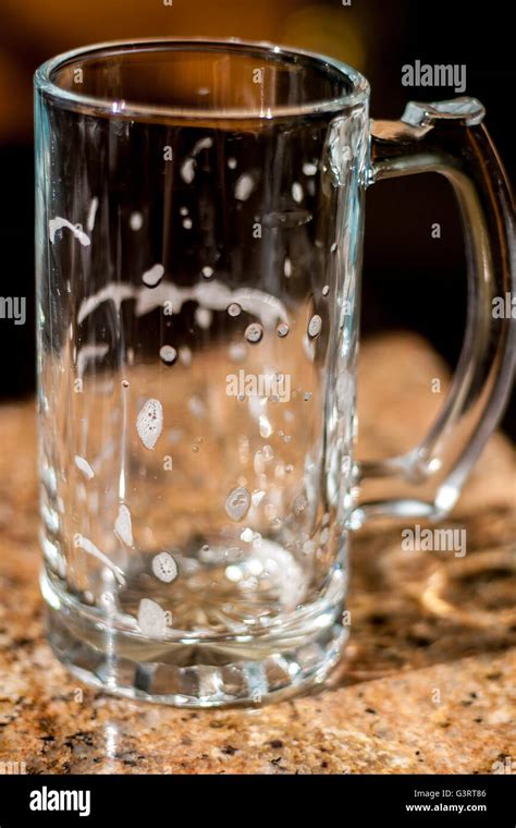 Empty Beer Glass Vector