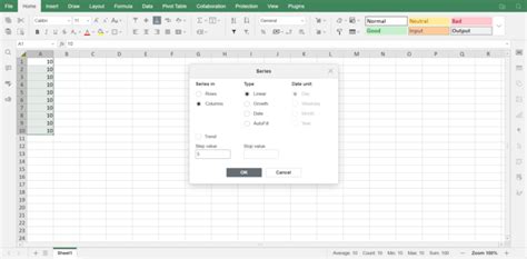 How To Use Fill Series In Excel Sheet ONLYOFFICE Blog