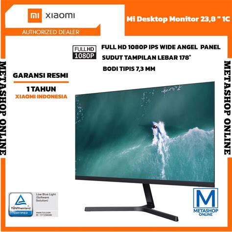 Jual Xiaomi Mi Desktop Monitor C Ips P Led Full Hd Inch Shopee Indonesia