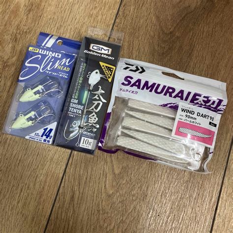 Daiwa 太刀魚用 サムライ太刀 ジグパラワインドスリム 14g Gmショアテンヤ 10gの通販 By つねまる セール中｜ダイワならラクマ