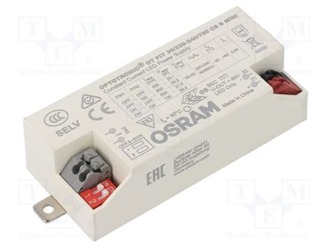 Ot Fit 30 220 240 700 Cs S Mini Ams Osram Power Supply Switching Led 29w 30÷42vdc 550÷