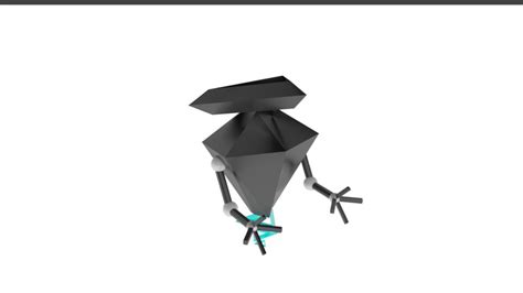 로봇 단순 로우 폴리 3d 모델 15 3ds Blend Dae Obj Fbx Free3d