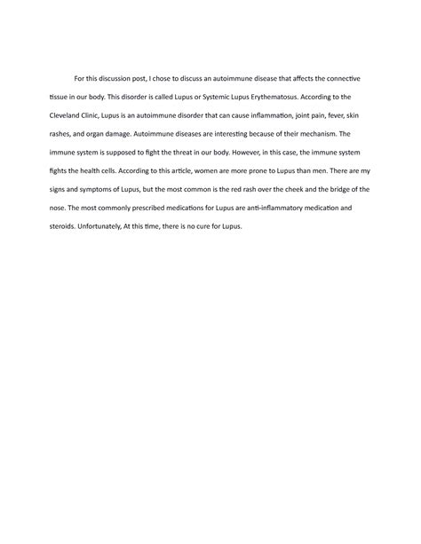 Sle Journal For This Discussion Post I Chose To Discuss An