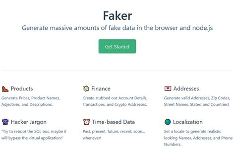 faker js 现成为社区控制的开源项目 由8名开发者维护 linuxeden开源社区