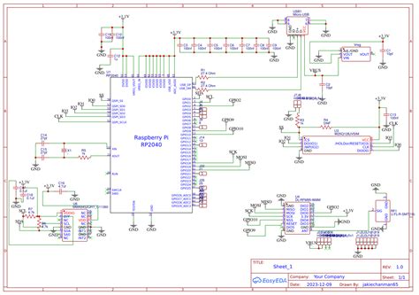 rp2040 aio easyeda open source hardware lab