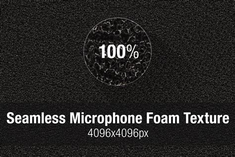 Seamless Microphone Foam Texture Textures ~ Creative Market