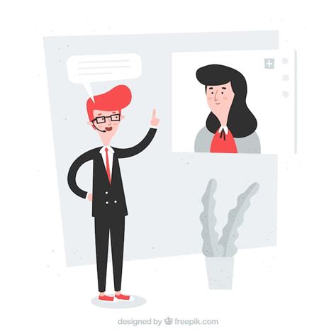 웹 사이트의 방문 페이지 무료 벡터