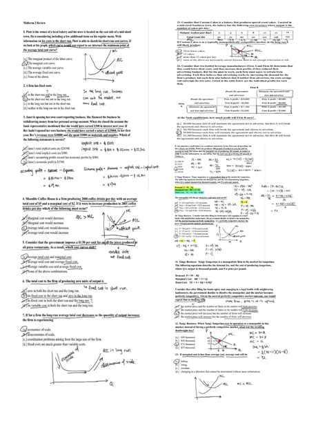 ECO1002 Midterm 2 Review ECO 1001 Studocu