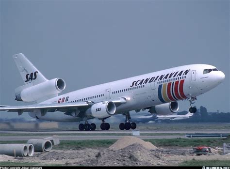 Mcdonnell Douglas Dc 10 30 Scandinavian Airlines Sas Aviation