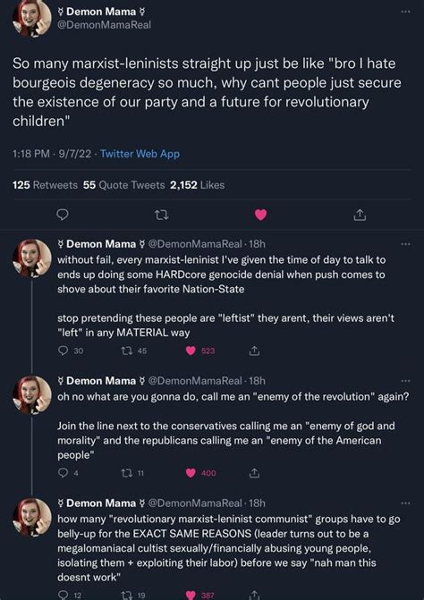 Oh Demon Mama Made The Tankies Mad Rvaushv