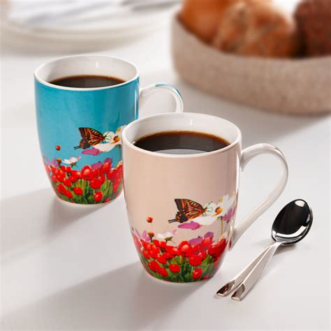 Tasse Tulpen Blau 3pagen