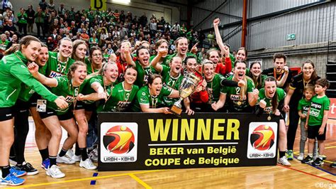 Beker Van België Handbal Achilles Bocholt En Initia Hasselt Winnen De