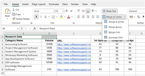 How To Merge Cells In Excel A Detailed Guide