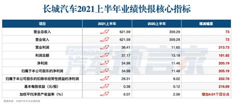 赚了33倍利润的长城2021年上半年 知乎