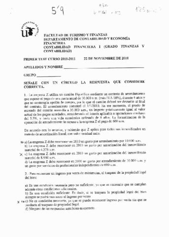 Examenes Y Test RESUELTOS Pdf