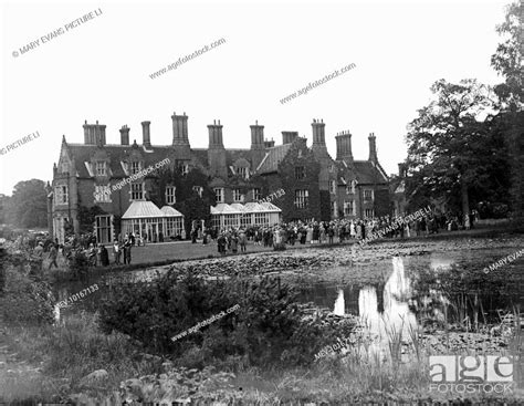 A Garden Party At Merton Hall Norfolk England An Elizabethan Mansion