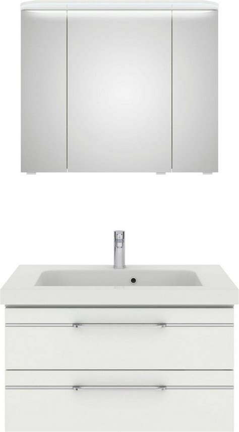 Saphir Badmöbel Set Balto Sprint 2 St Led Lichtkranz