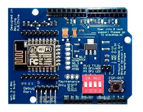 Mgsgystem Shield Esp8266 Esp 12e Esp 12e Uart Wifi Arduino Cuotas Sin Interés