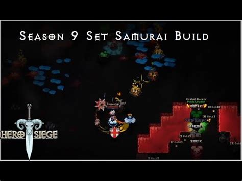 Hero Siege Season Set Samurai Build YouTube