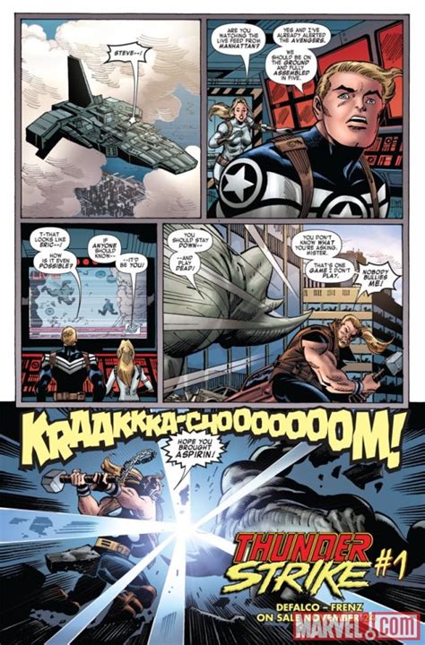 Marvel Sneak Peek Thunderstrike 1 — Major Spoilers — Comic Book