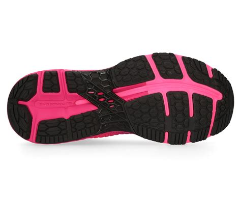 Asics Womens Gel Kayano 25 Solar Shower Shoe Blackblack Nz