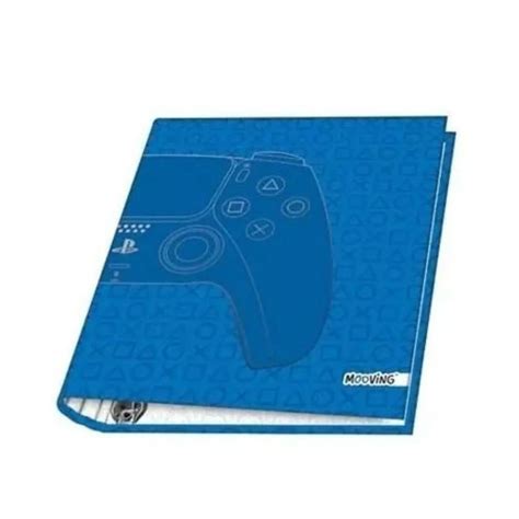 Carpeta Escolar 3 X 40 Mm N 3 Con Dibujo Play Station Azul SAN JORGE