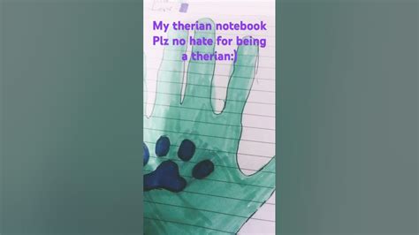Therian Notebook Youtube