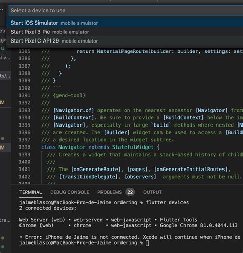 Chrome Web Device Is Not Appearing Issue Dart Code Dart Code GitHub