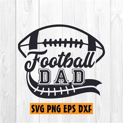 Football Dad Svg Football Svg Dad Svg Football Daddy Svg Etsy