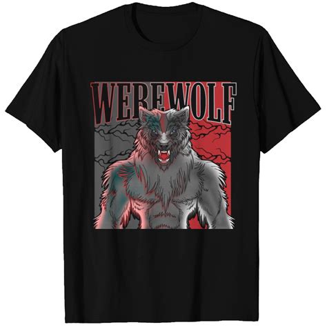 Werewolf T Shirts Id 13535085 By Big Boi Printblur