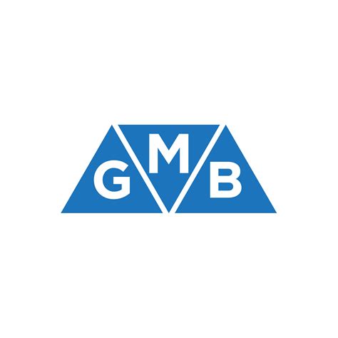 Mgb Abstract Initial Logo Design On White Background Mgb Creative