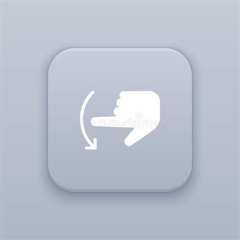 Scrolling Down Chalk White Icons Set On Black Background Moving Arrows