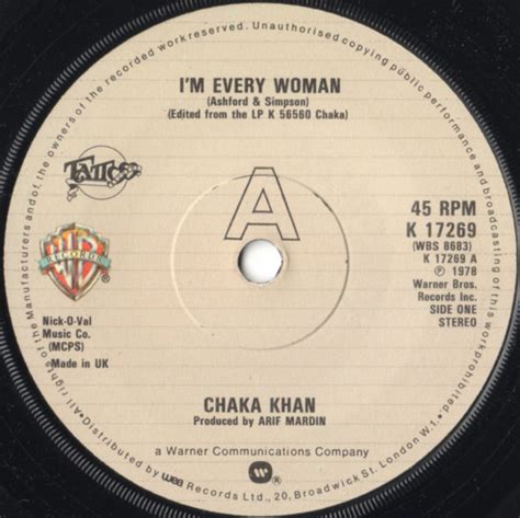 Chaka Khan Im Every Woman 1978 Company Sleeve Vinyl Discogs