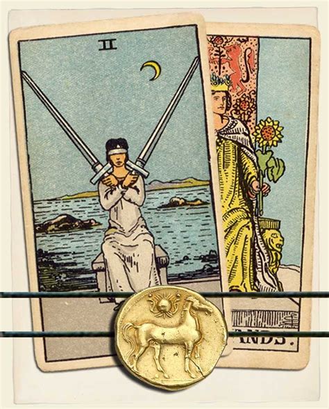 Two Of Swords And Queen Of Wands Combination Reading With Insights For Love Relationships
