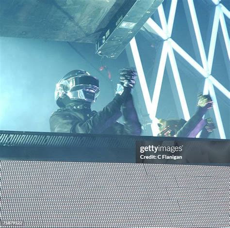 Daft Punk Live In Concert Photos And Premium High Res Pictures Getty