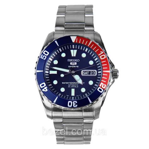 Купить Мужские механические часы Seiko 5 SNZF15K1 pepsi Сейко ...