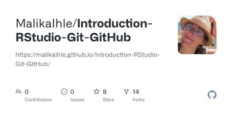 Introduction RStudio Git GitHub README Md At Main MalikaIhle