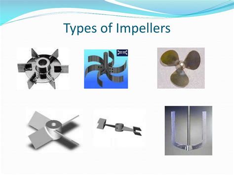 Types Of Bioreactor Impellers Design Talk