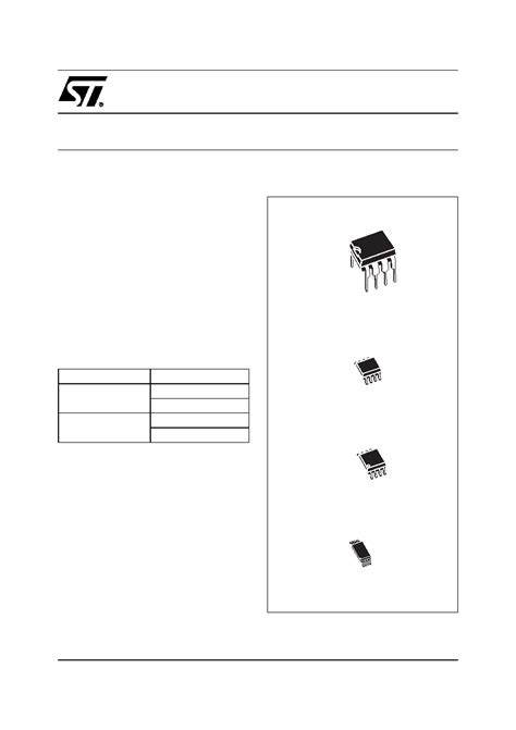 4256BWP datasheet(1/25 Pages) STMICROELECTRONICS | 256Kbit and 128Kbit ...