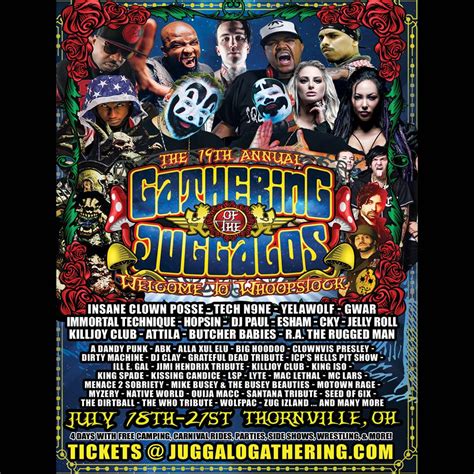 17 New Acts Announced For The Gathering Of The Juggalos Faygoluvers