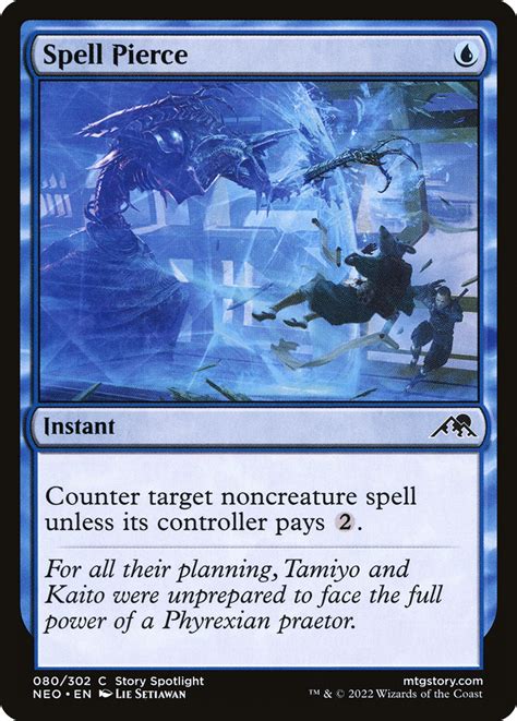 Spell Pierce · Kamigawa Neon Dynasty Neo 80 · Scryfall Magic The