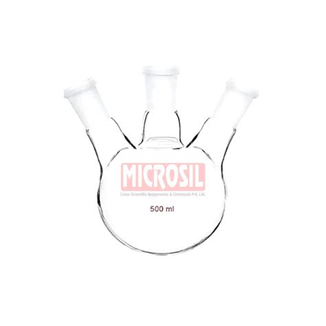 Flat Bottom Flask Short Neck And Joint Microsilindia