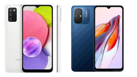 Beda Rp 100 Ribu Cek Duel Spek Hp Samsung Galaxy A03s Dan Xiaomi Redmi