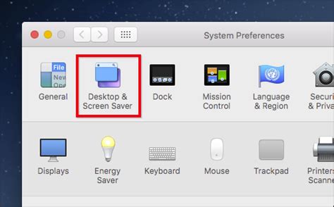 how to use a screensaver as your background on os x