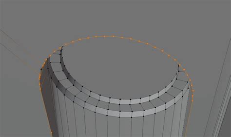 Modeling Subdivide An Edge To Follow Circular Shape Blender Stack