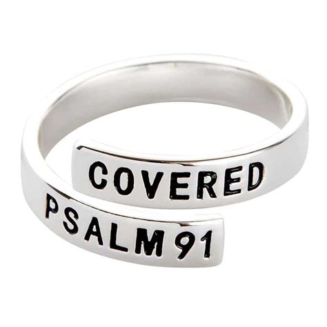 Boxed Wrapped Ring Psalm 91 The Christian Shop