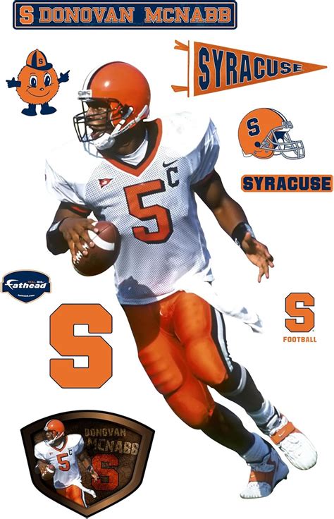 Fathead Ncaa Syracuse Orangemen Donovan Mcnabb Syracuse