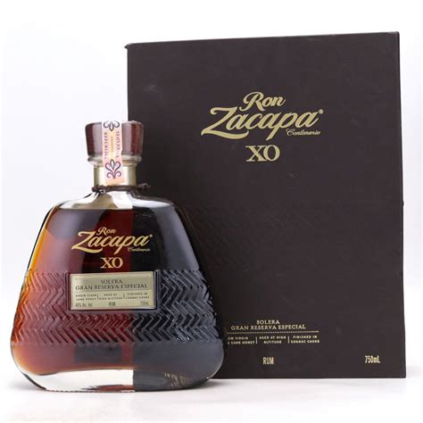 Ron Zacapa Centenario Xo Solera Gran Reserva Especial 75cl Rum Auctioneer