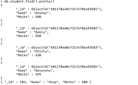 Mongodb Insert Method Sert